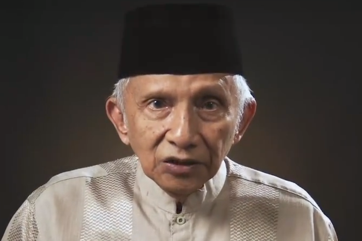 Siapa Amien Rais? Cek Profil Politisi Senior yang Minta Surya Paloh ...